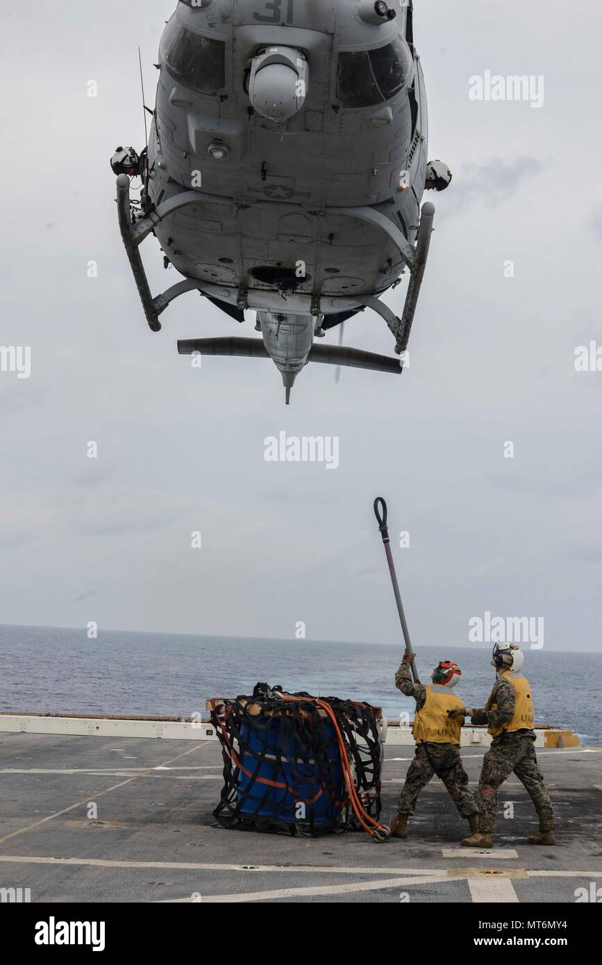 PACIFIC OCEAN – Marines with Landing Support Combat Logistic Battalion ...