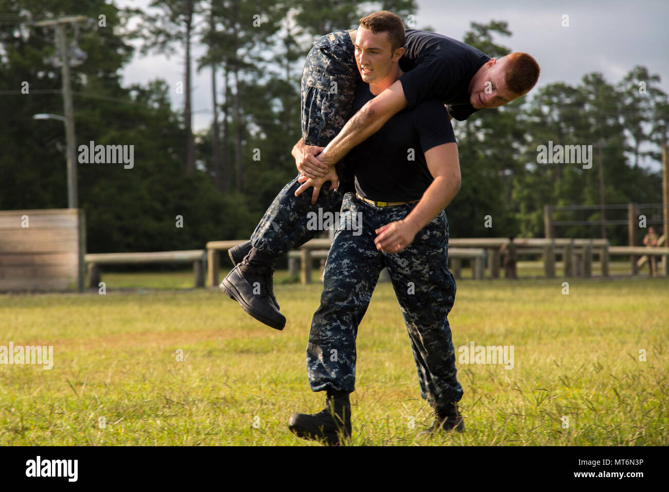 Fireman carry hi-res stock photography and images - Alamy