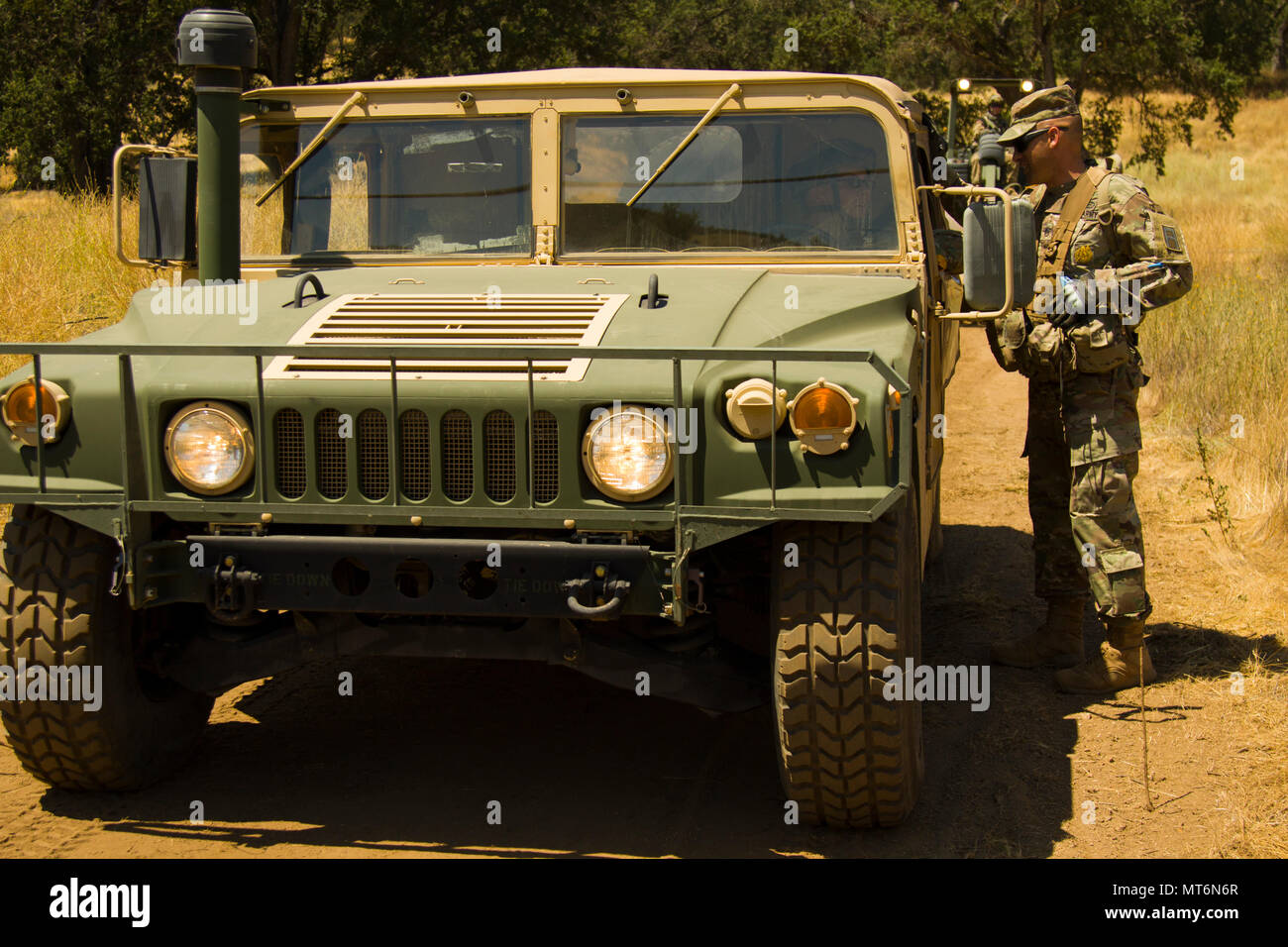 Staff Sgt. Nathnam West, an observer coach/trainer with 4th Cavalry ...