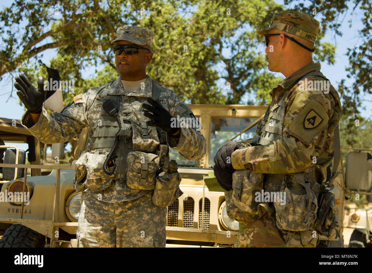 Col. Flint Patterson, commander of 4th Cavalry Multi-Functional ...