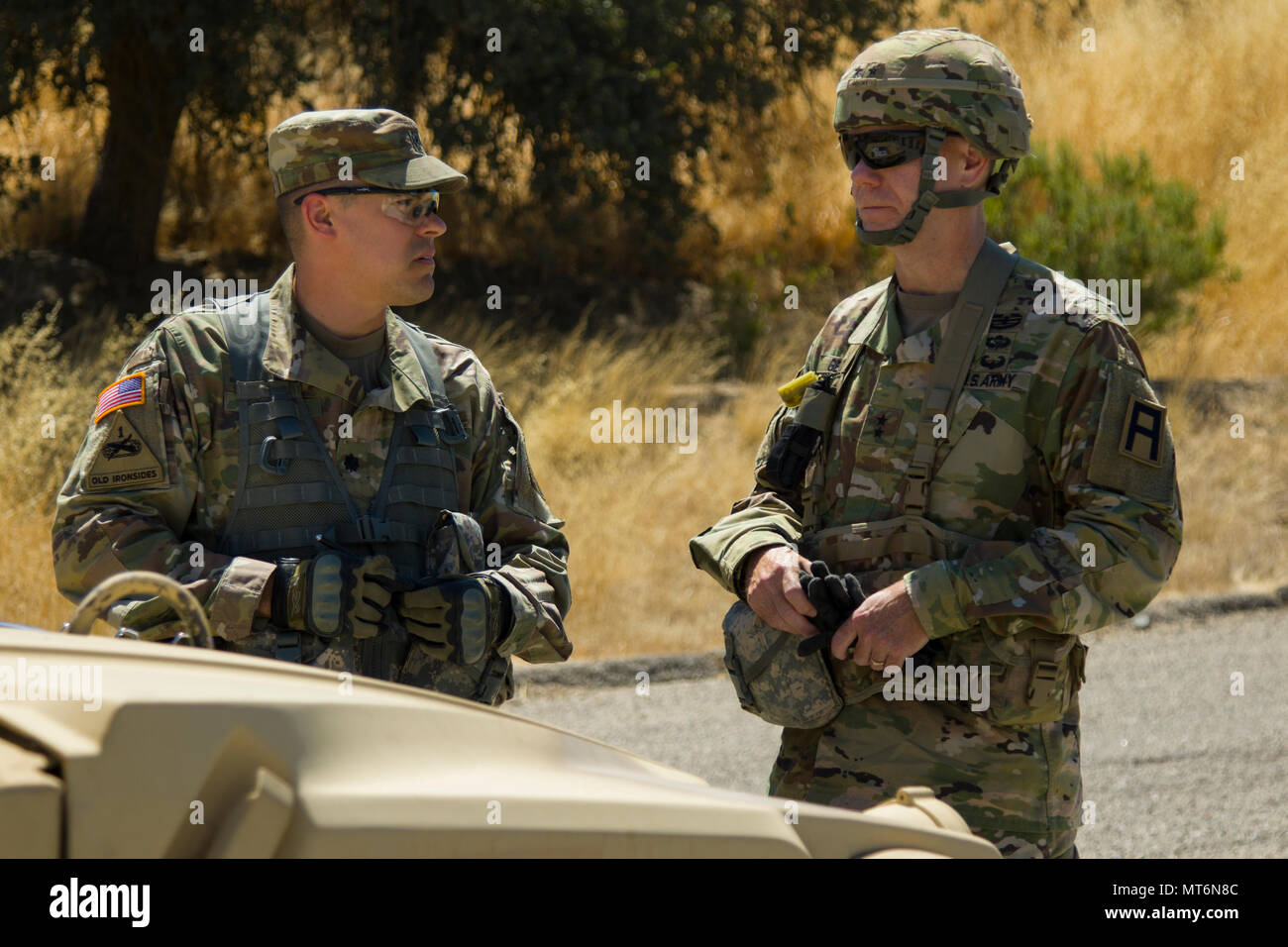 Maj. Gen. Chris Gentry, commanding general of the First Army United ...