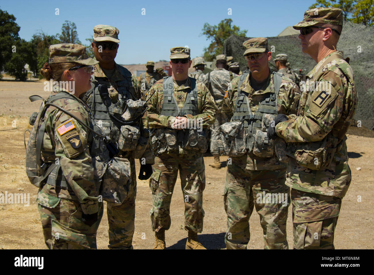 Maj. Gen. Chris Gentry, commanding general of the First Army United ...