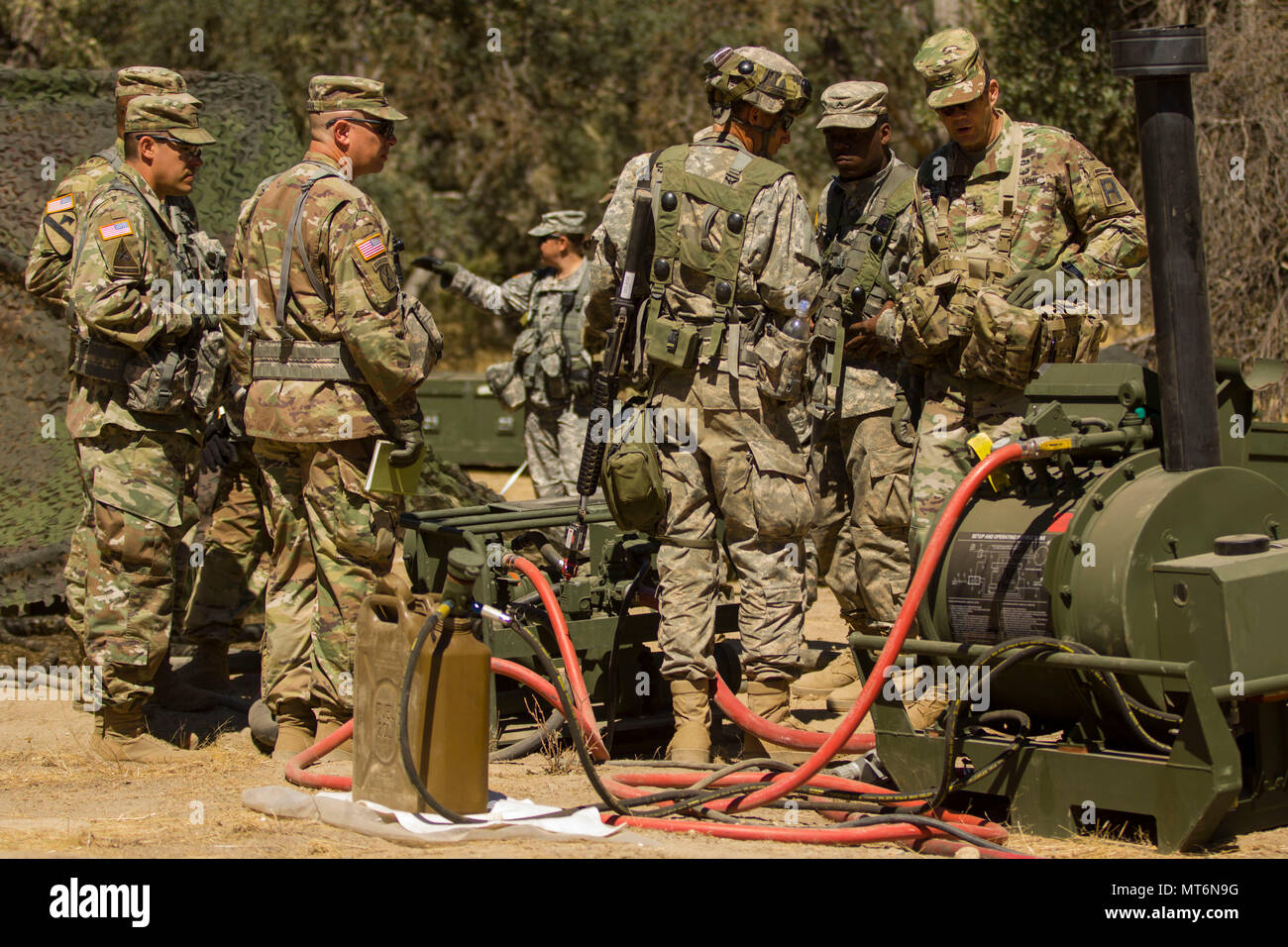 Army field shower hi-res stock photography and images - Alamy