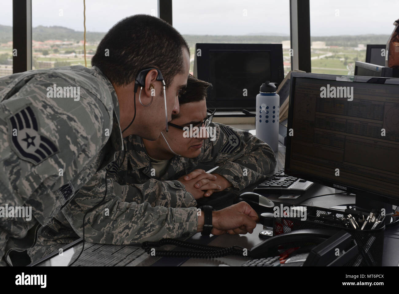 U.S. Air Force Staff Sgt. Nicholas Barsenas, 36th Operation Support ...