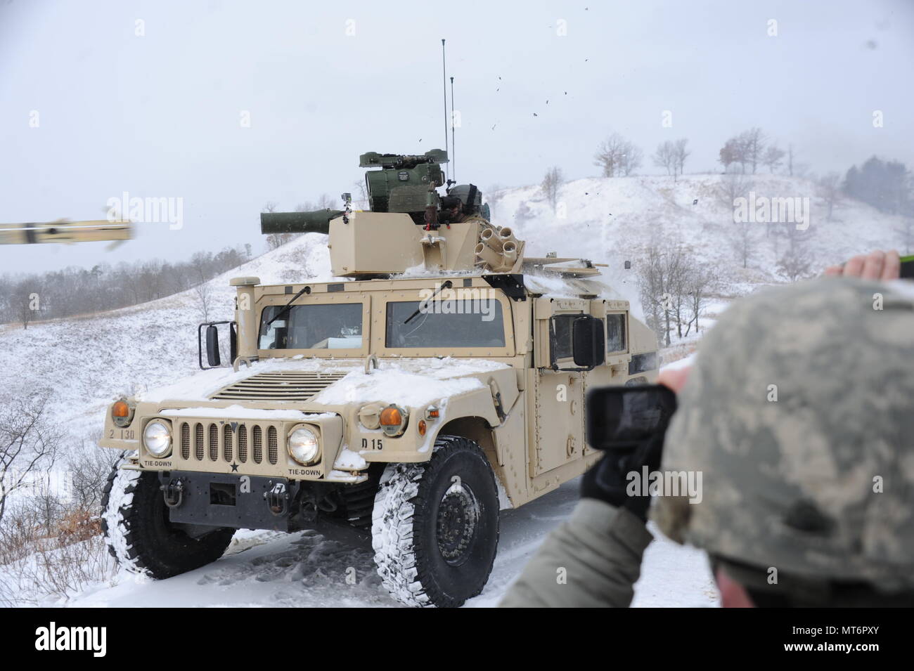 U.S. Army soldiers with the 2nd Squadron, 106th Cavalry Regiment (2-106 ...