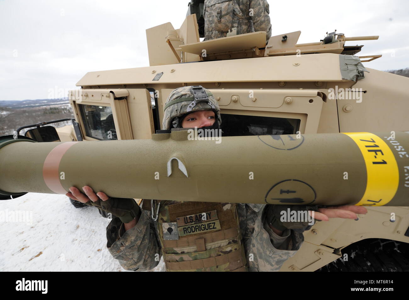 U.S. Army Spc. Alfonso Rodriguez with the 2nd Squadron, 106th Cavalry ...