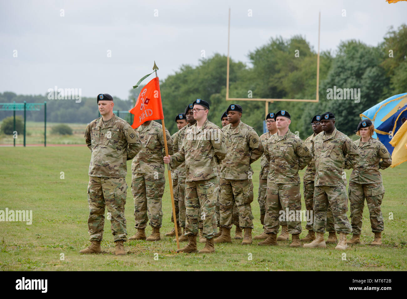 U.S. Soldiers with Headquarters and Headquarters Detachment, 39th ...