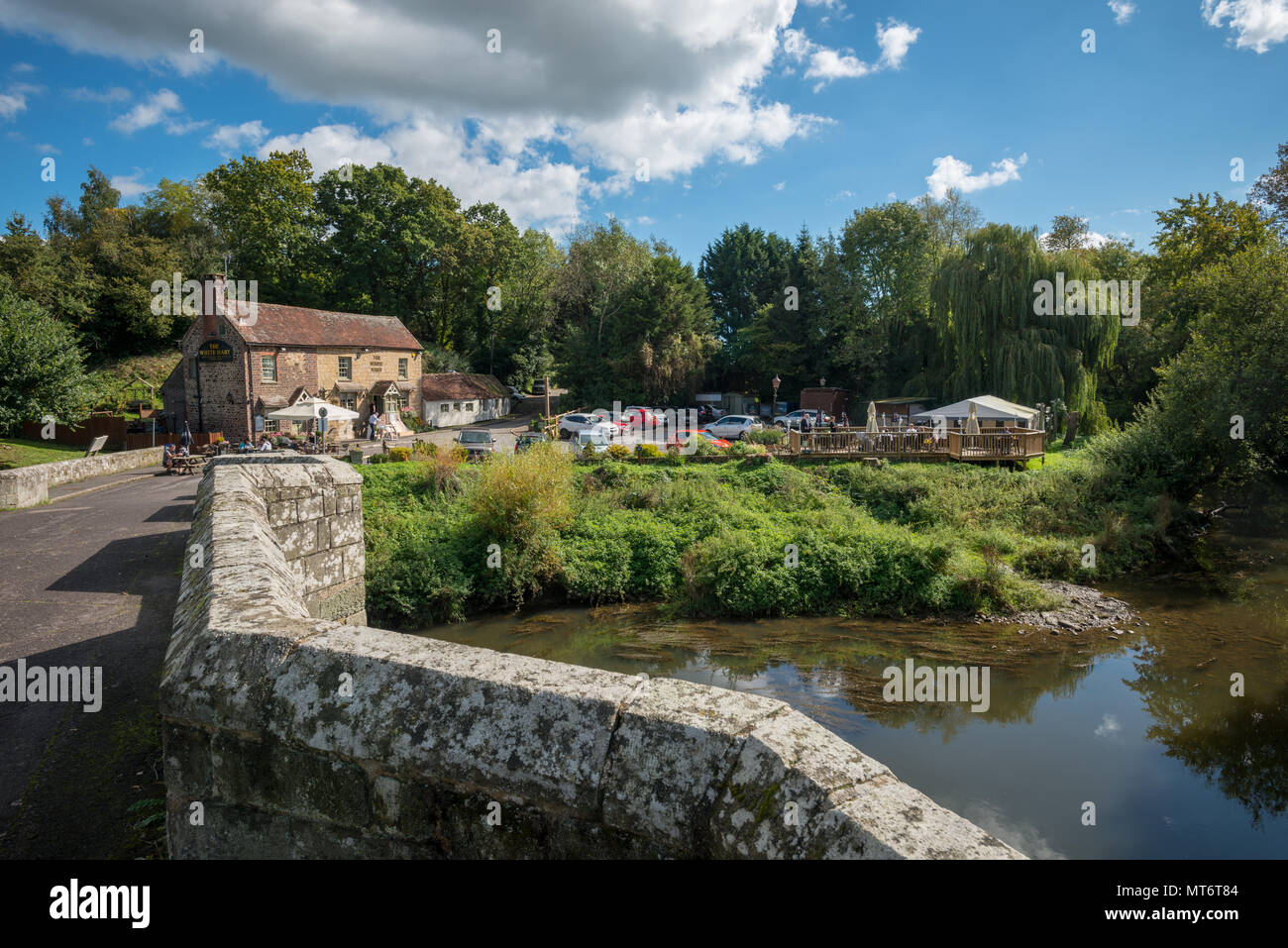 Stone bridge river arun hi-res stock photography and images - Alamy