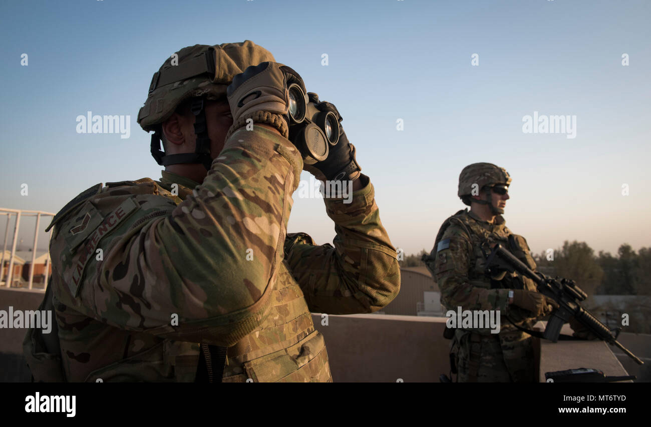 Senior Airman Richard Lawrence, a personnelist from the 451st ...