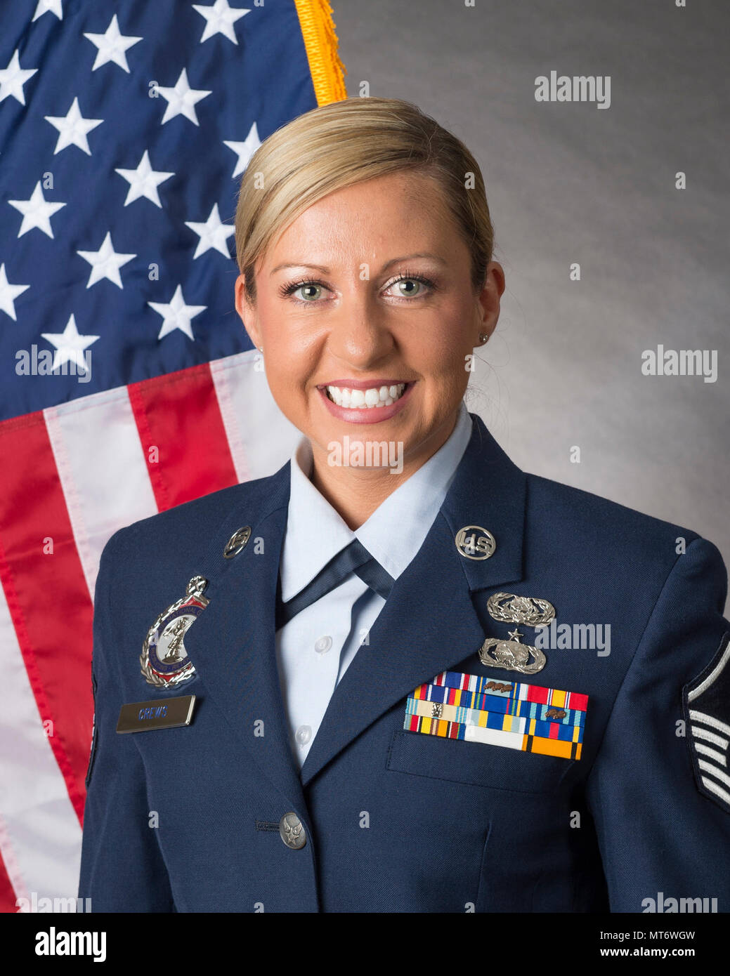 Master Sgt. Krystalore Crews, a human resources advisor assigned to the ...