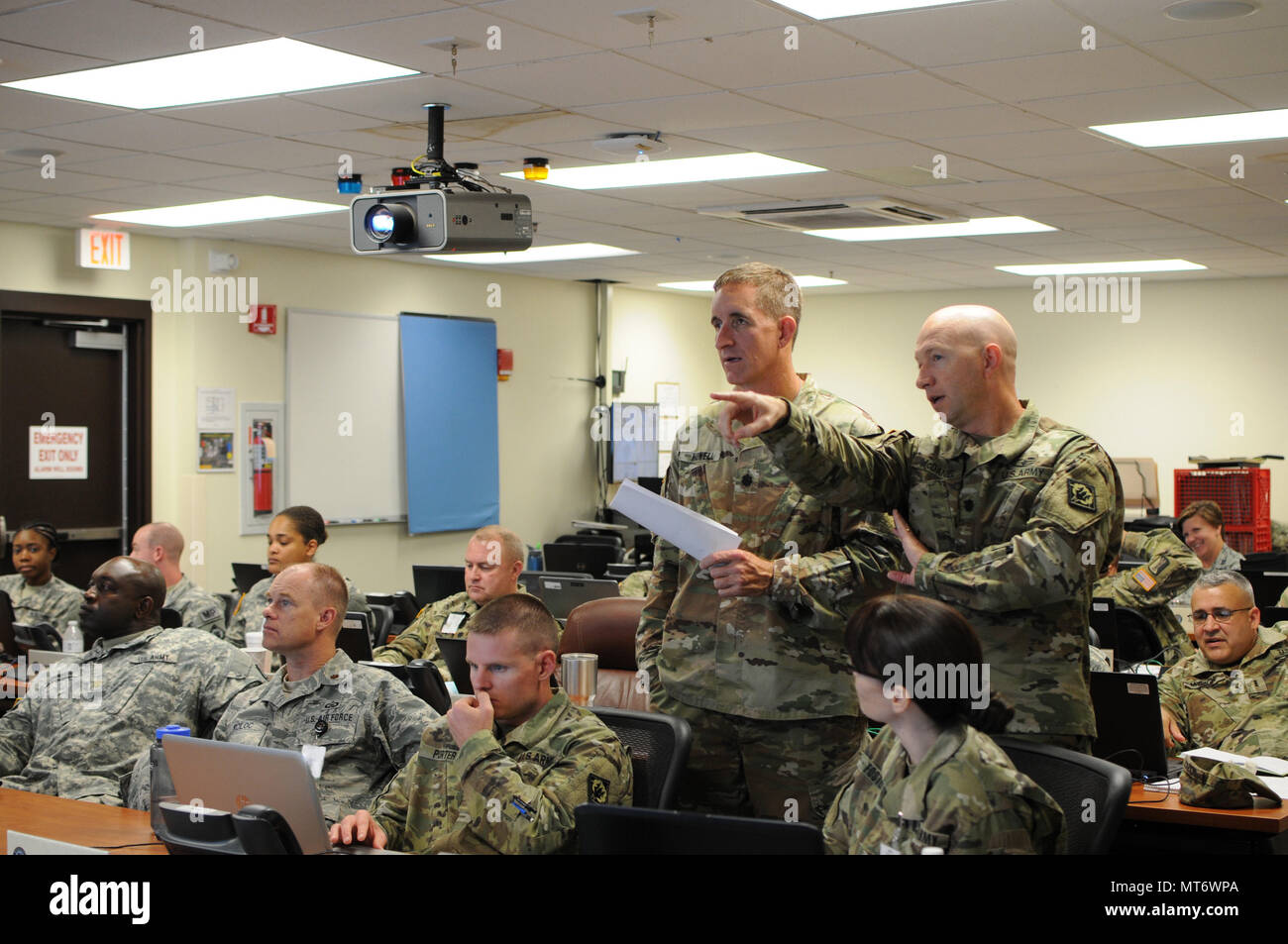 U. S. Army Lt. Col. Alan McDaniel, judge advocate general (JAG ...