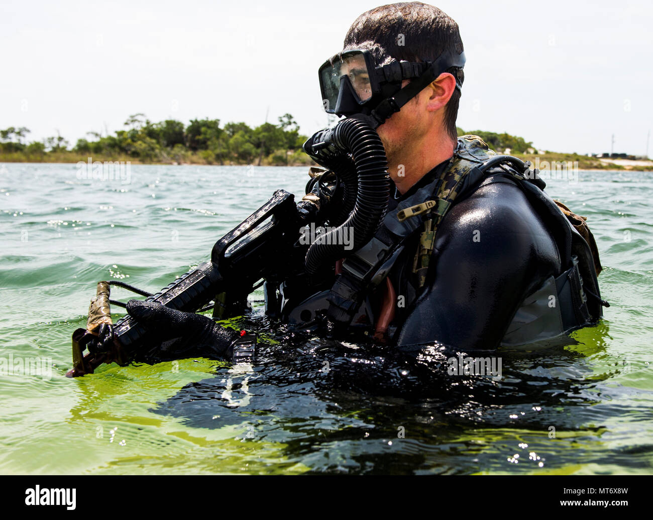 U.S. Navy Sea, Air, and Land Team Members conduct proof of concept and ...