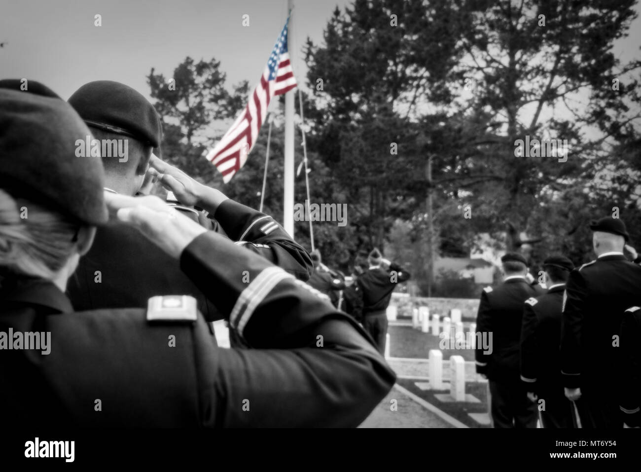 DLIFLC commandant, Col. Phil Deppert and Garrison commander, Col ...