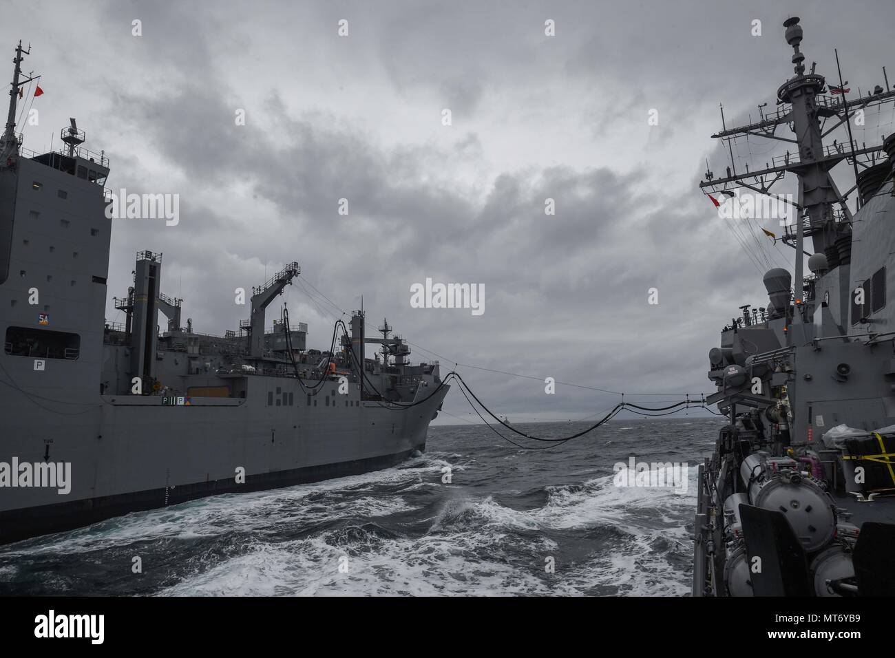 171004-N-FP878-150 IRISH SEA (Oct. 4, 2017) The Arleigh Burke-class ...