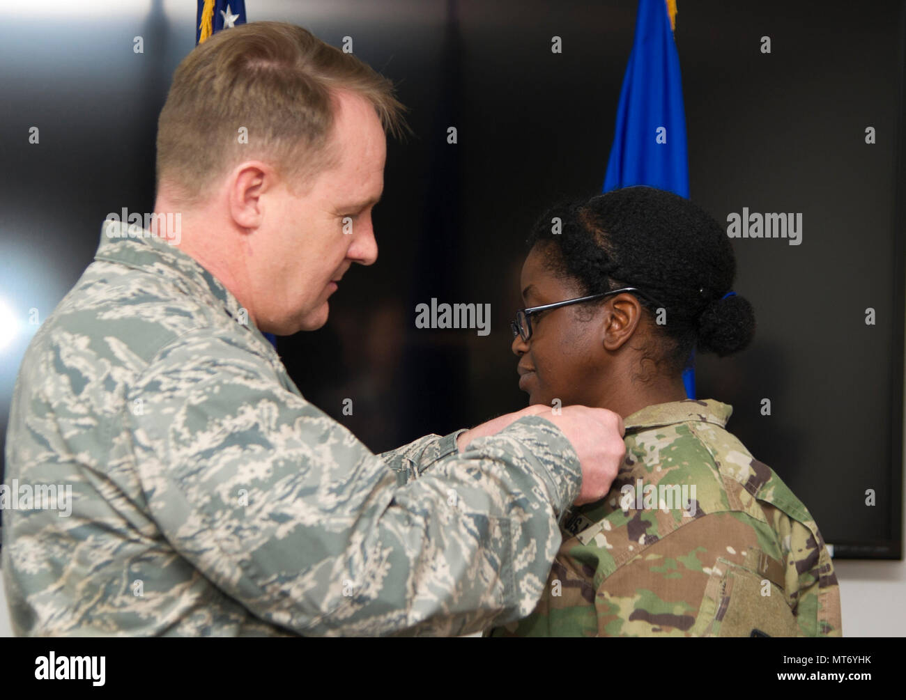 U.S. Air Force Col. Daniel Knight, 673d Mission Support Group commander ...