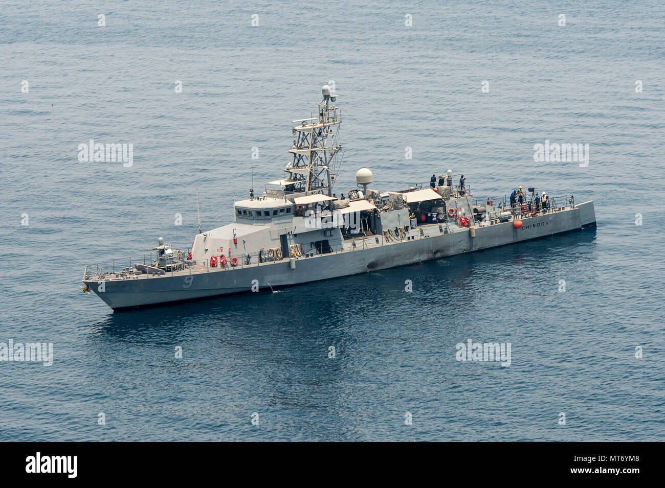 ARABIAN GULF (July 18, 2017) The coastal patrol ship USS Chinook (PC 9 ...