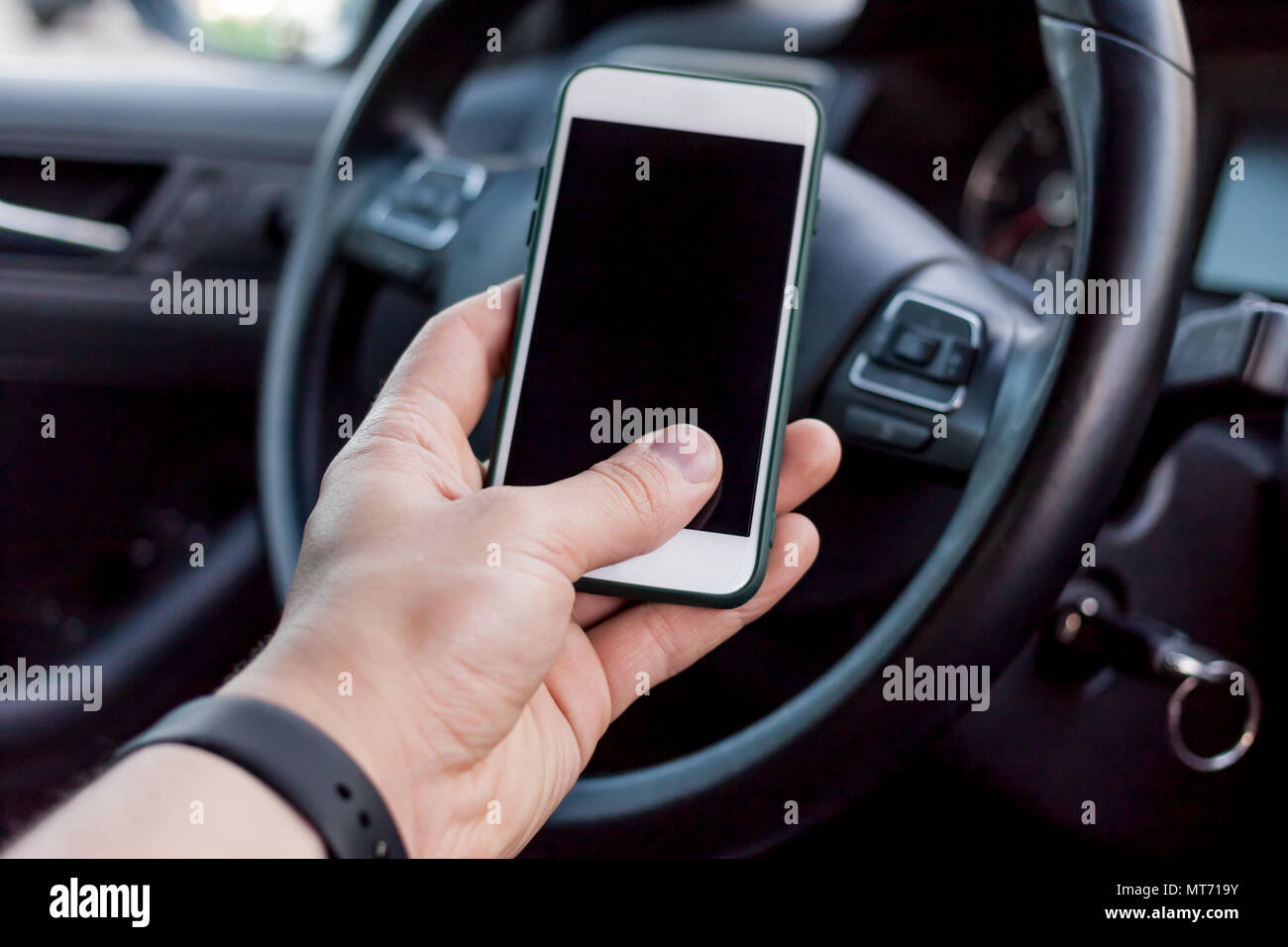 Smart car touch screen hi-res stock photography and images - Alamy