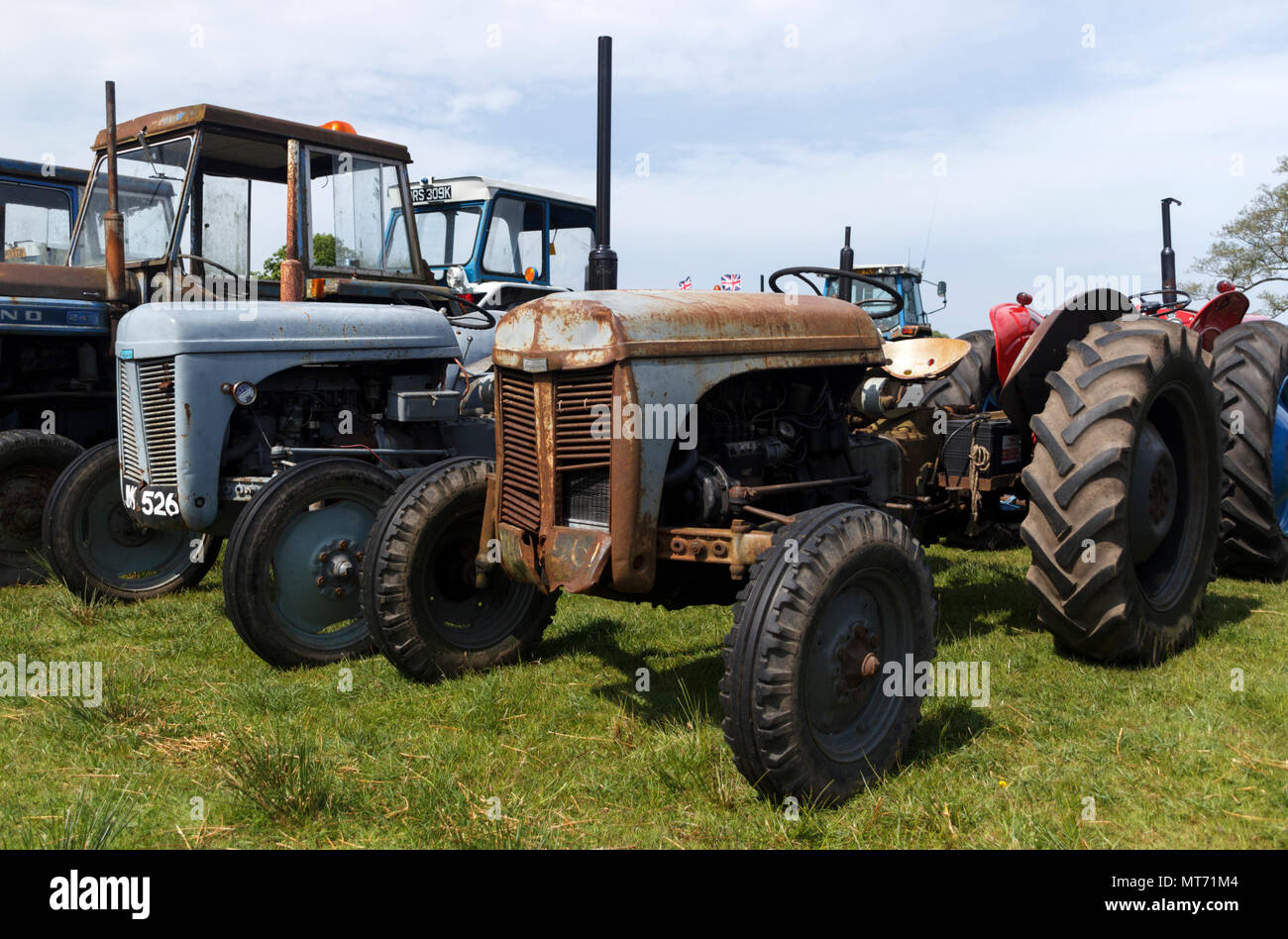 Rusty steam tractor hi-res stock photography and images - Alamy