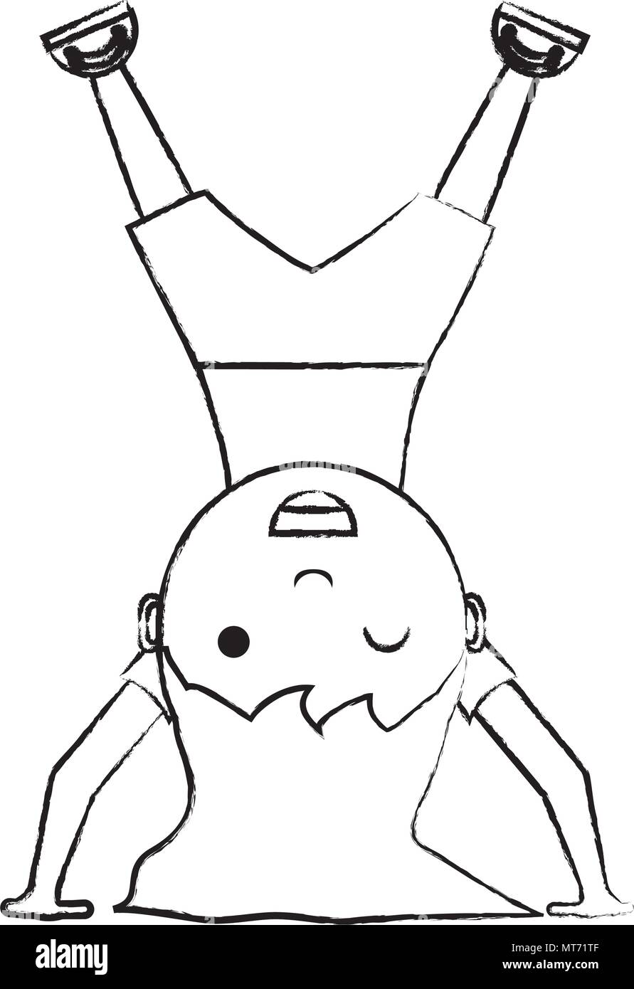 Upside Down Clipart Black And White