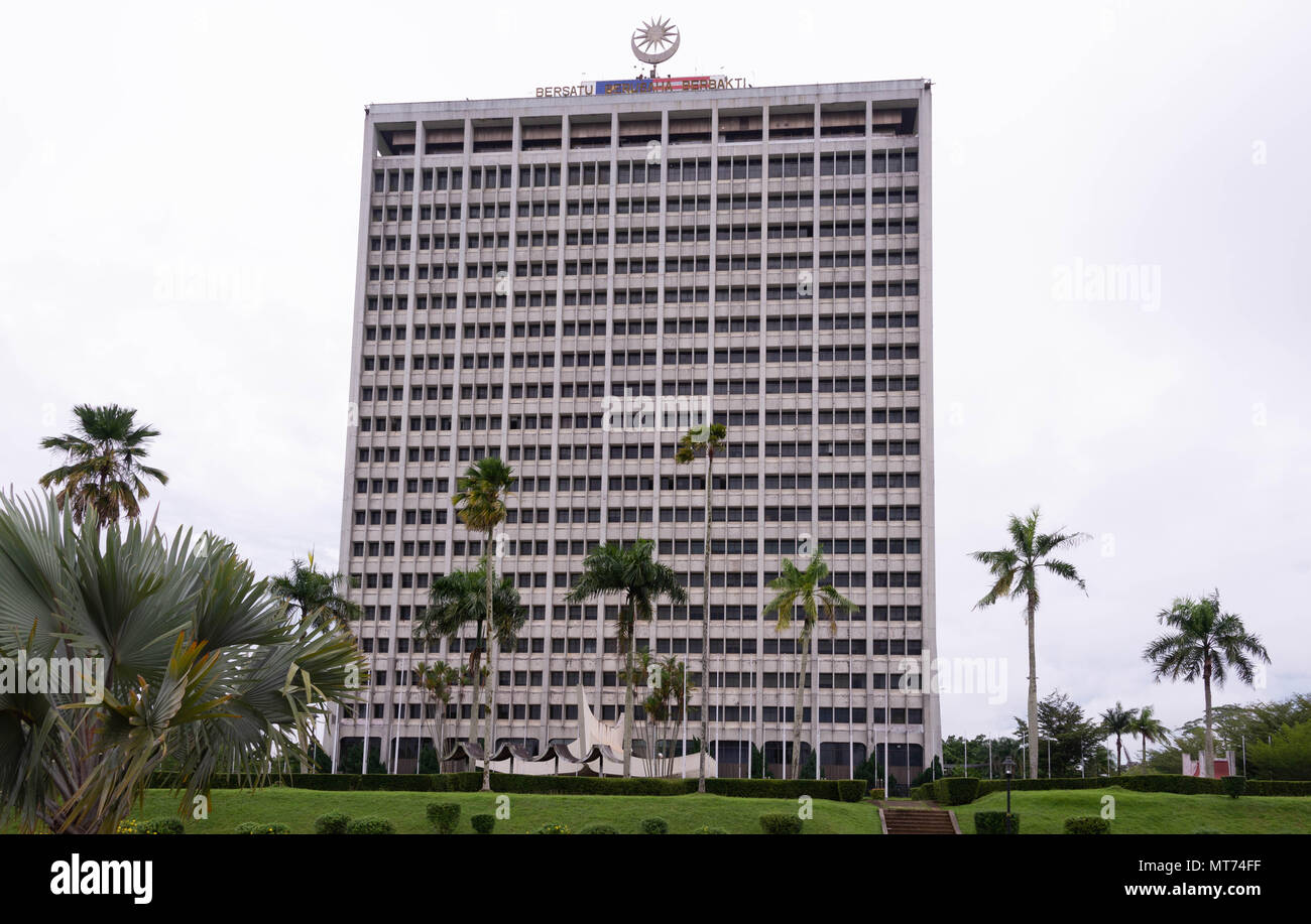 Sarawak state office building in Kuching, Borneo Stock Photo - Alamy