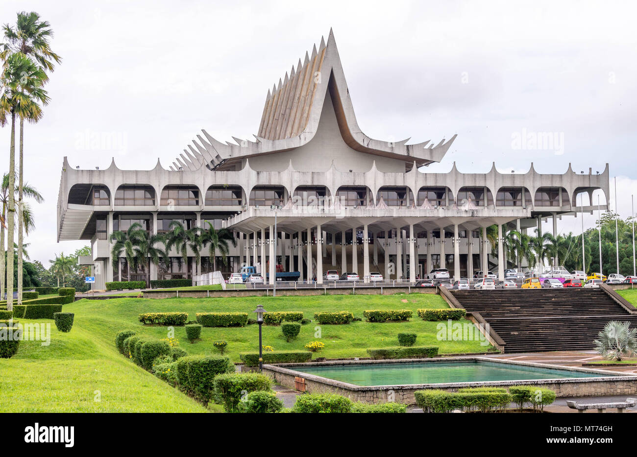 Sarawak state office building in Kuching, Borneo Stock Photo - Alamy