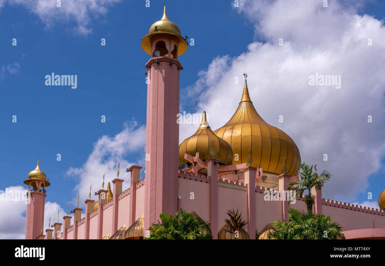 Kuching City Mosque in Borneo Malaysia Stock Photo - Alamy