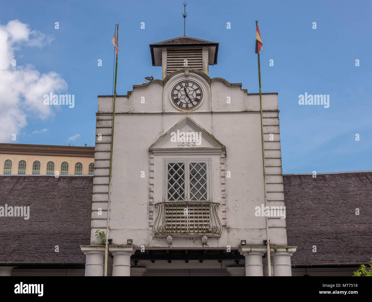 Old courthouse at Kuching, Borneo, Malaysia Stock Photo - Alamy