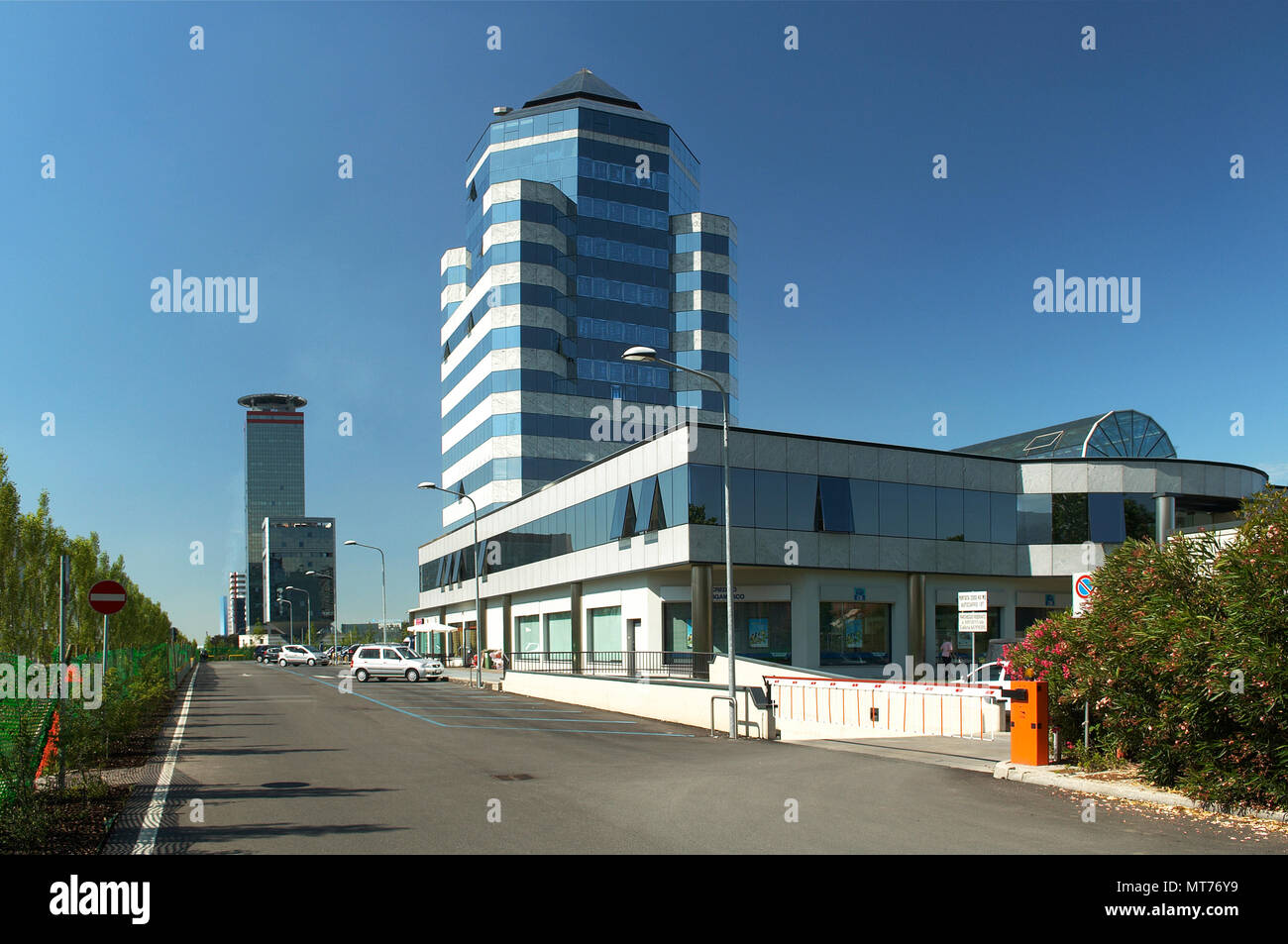 Brescia,Lombardy,Italy,some commercial building Stock Photo - Alamy