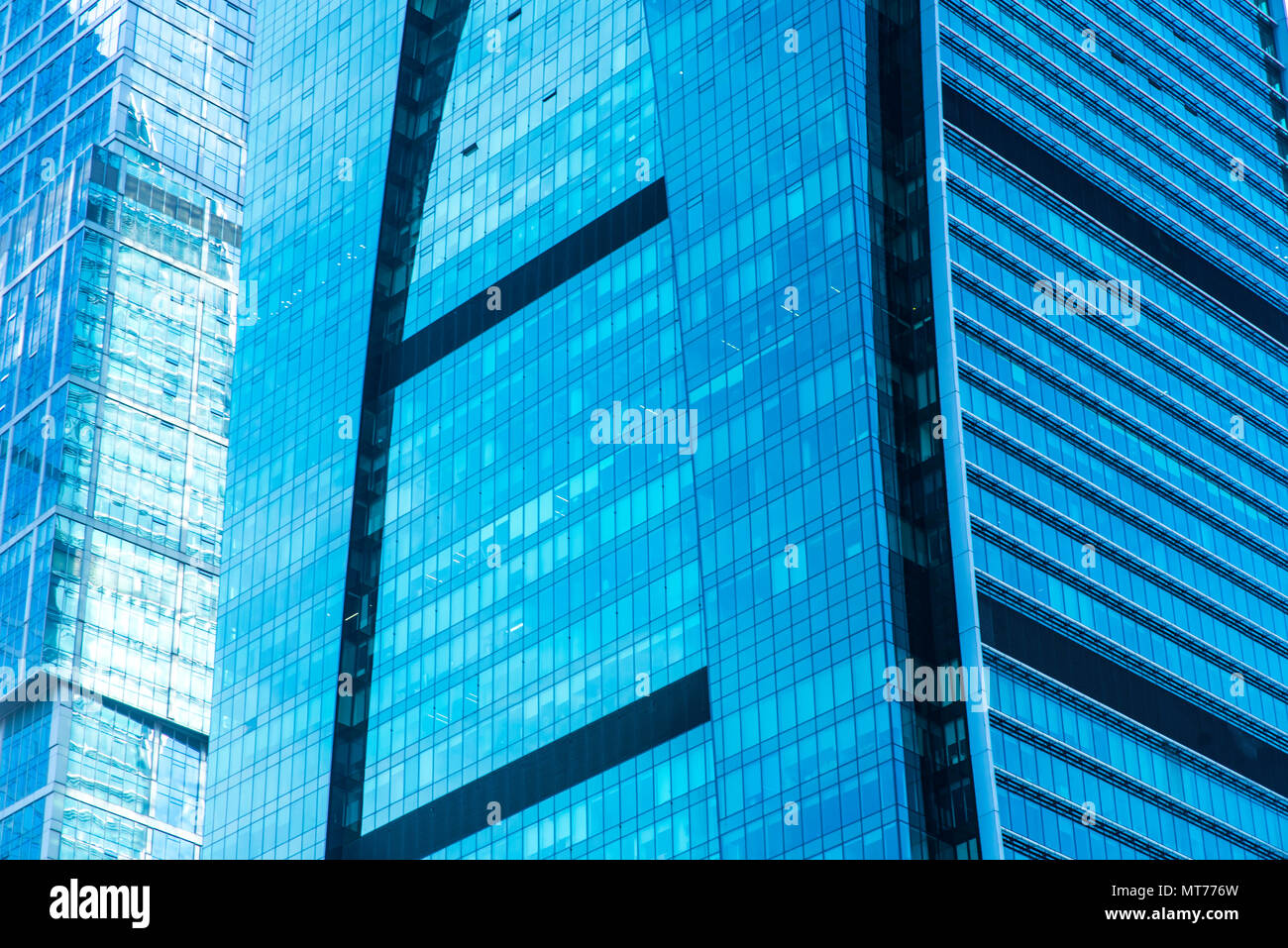 modern glass skyscraper ,glass wall of office buildings Stock Photo - Alamy