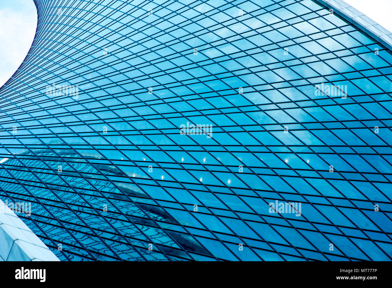 Wall of office building - architectural background Stock Photo - Alamy