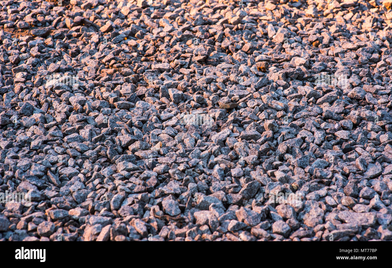 Colorful Granite crushed stones Stock Photo - Alamy