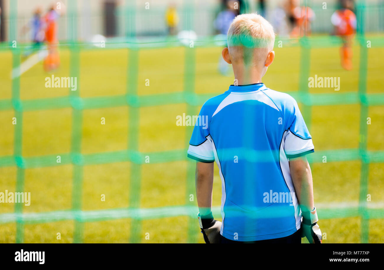 A Football Goalkeeper In Action High Resolution Stock Photography and ...