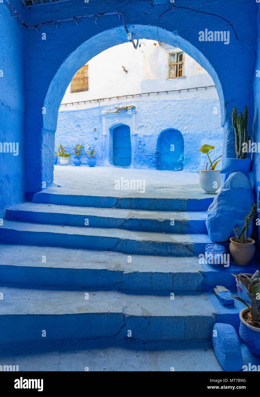 Blue chefchaouen details hi-res stock photography and images - Alamy