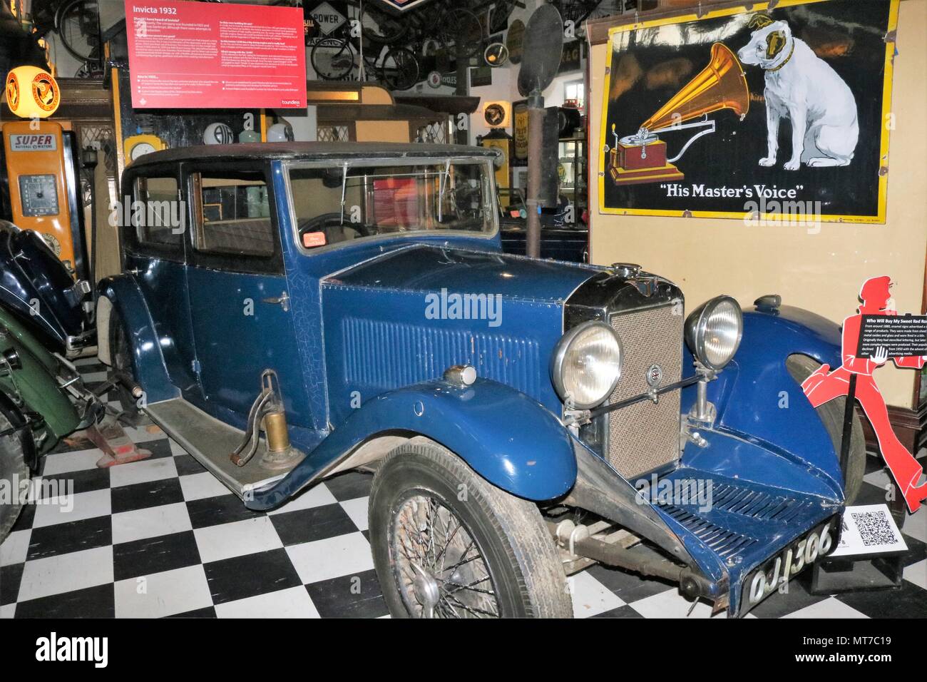 The Cotswold Motoring Museum in the Cotswolds village of Bourton-on-the ...