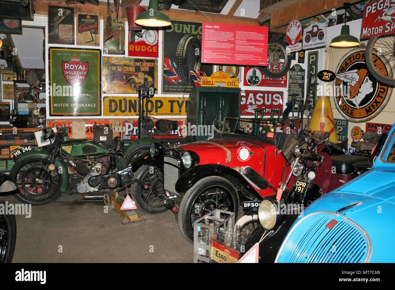 The Cotswold Motoring Museum in the Cotswolds village of Bourton-on-the ...