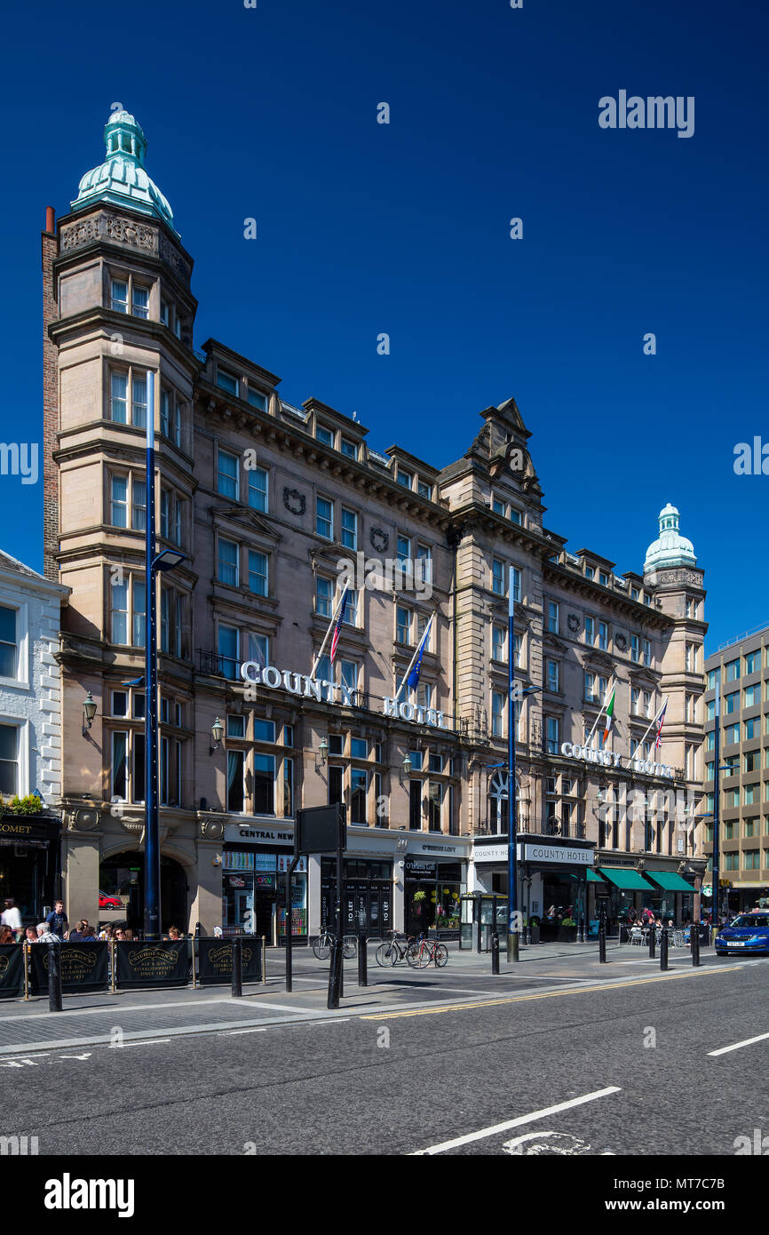 County hotel newcastle hi-res stock photography and images - Alamy