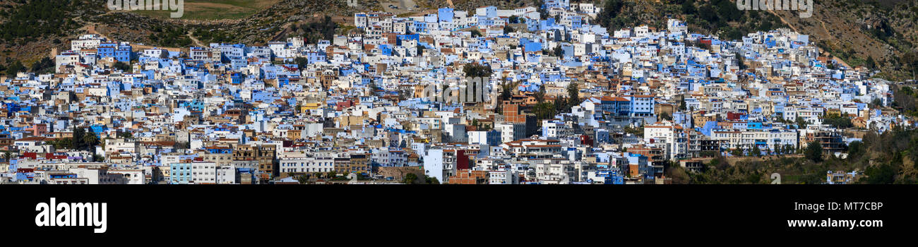 Chefchaouen panorama hi-res stock photography and images - Alamy