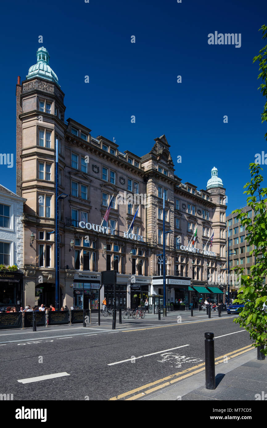 County hotel newcastle hi-res stock photography and images - Alamy