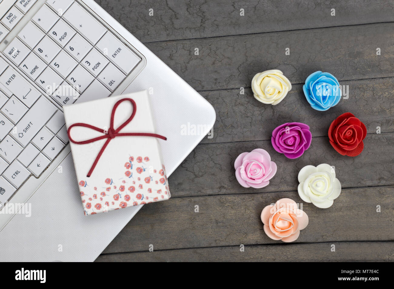 Laptop gift hi-res stock photography and images - Alamy