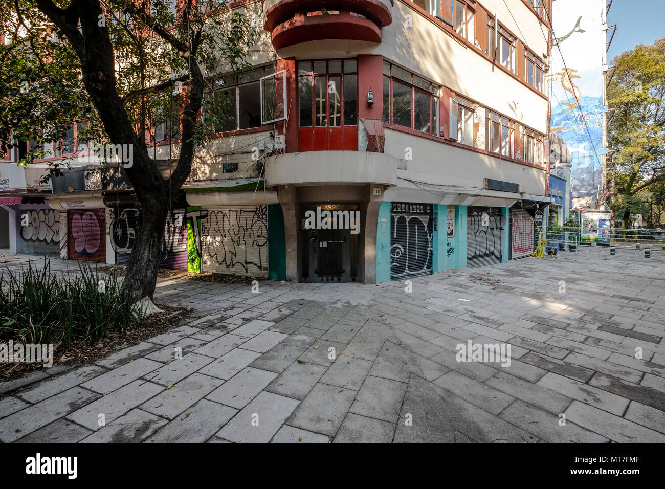 Parque Mexico, Colonia Condesa, CDMX, Mexico, city Stock Photo - Alamy
