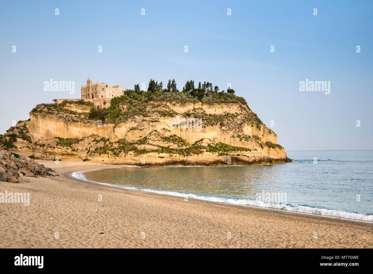 Santuario Santa Maria (Saint Mary Chapel) at L'Isola in Tropea ...