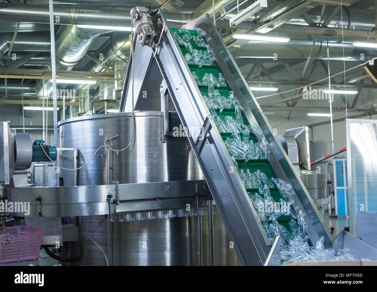 Water factory - Water bottling line for processing and bottling pure ...