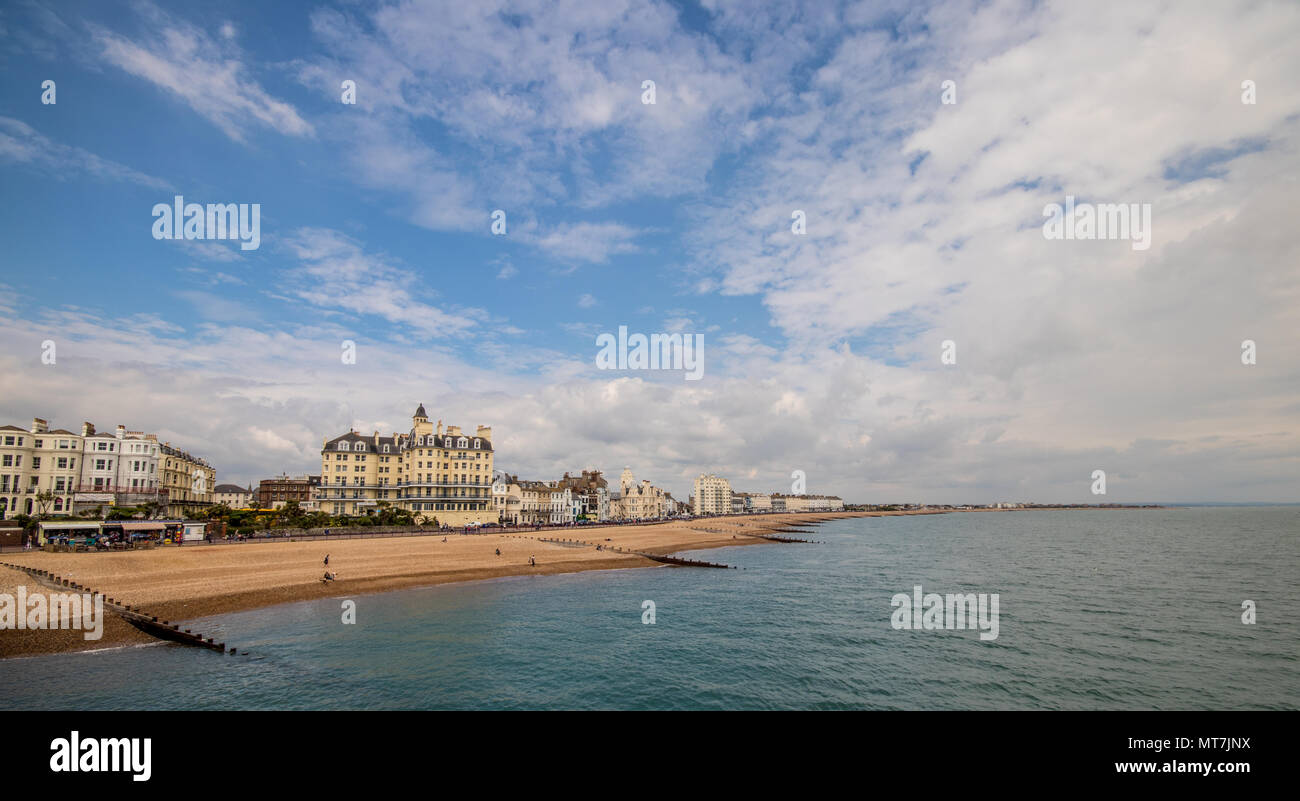 Landscape photos of Eastbourne seafront, East Sussex, UK Stock Photo ...