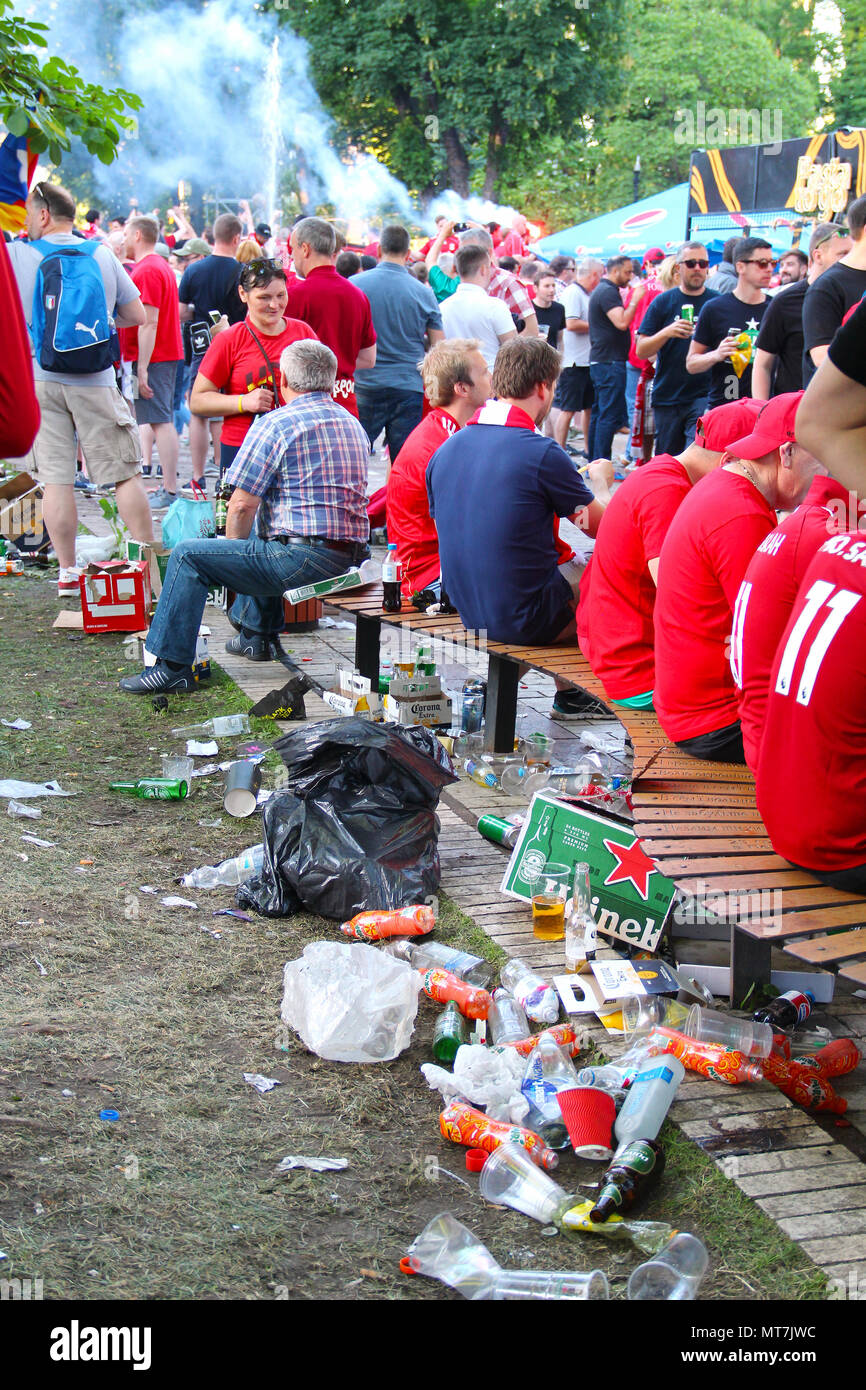 Liverpool champions league final hi-res stock photography and images ...