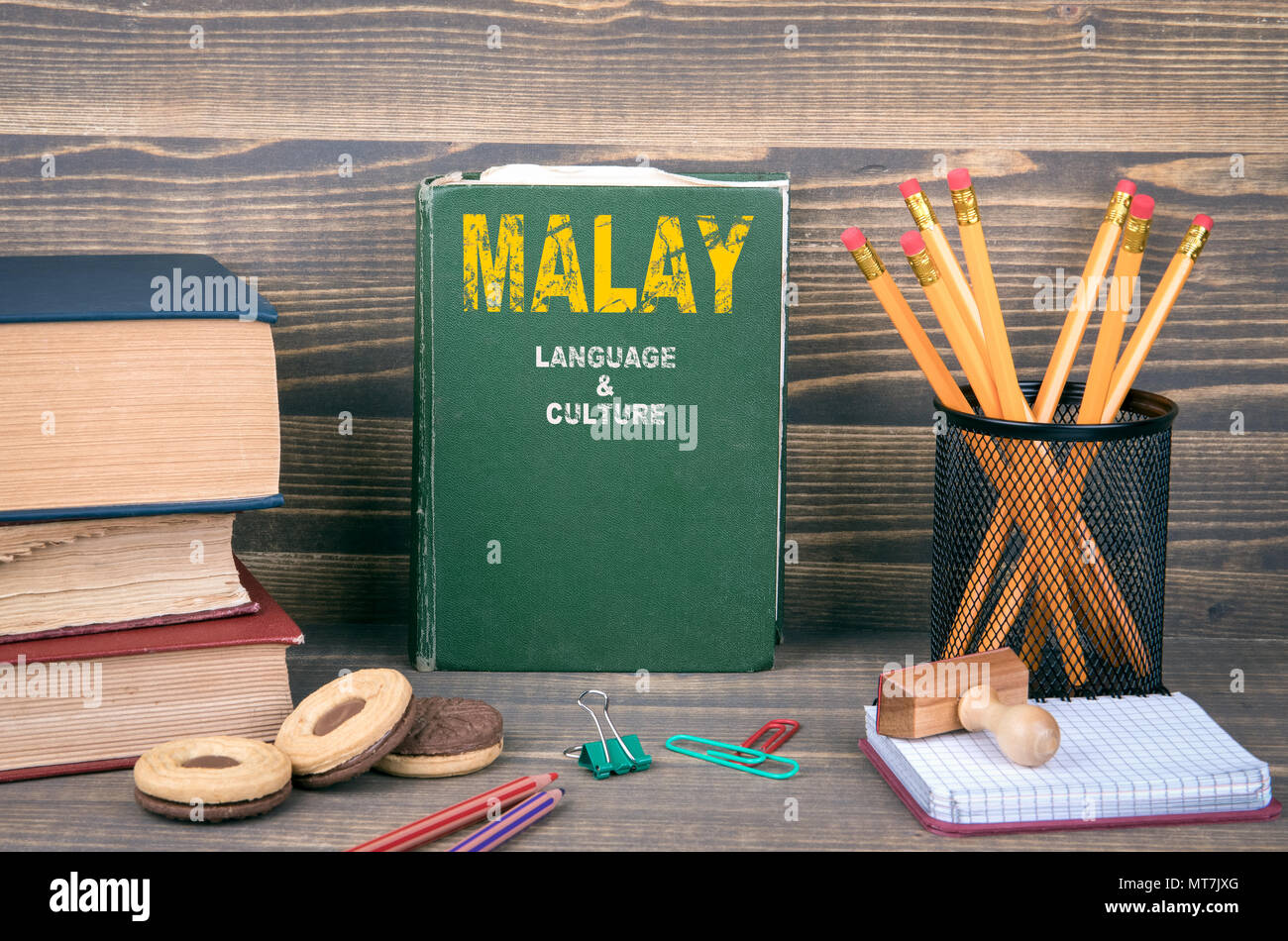 Malay language and culture concept Stock Photo - Alamy