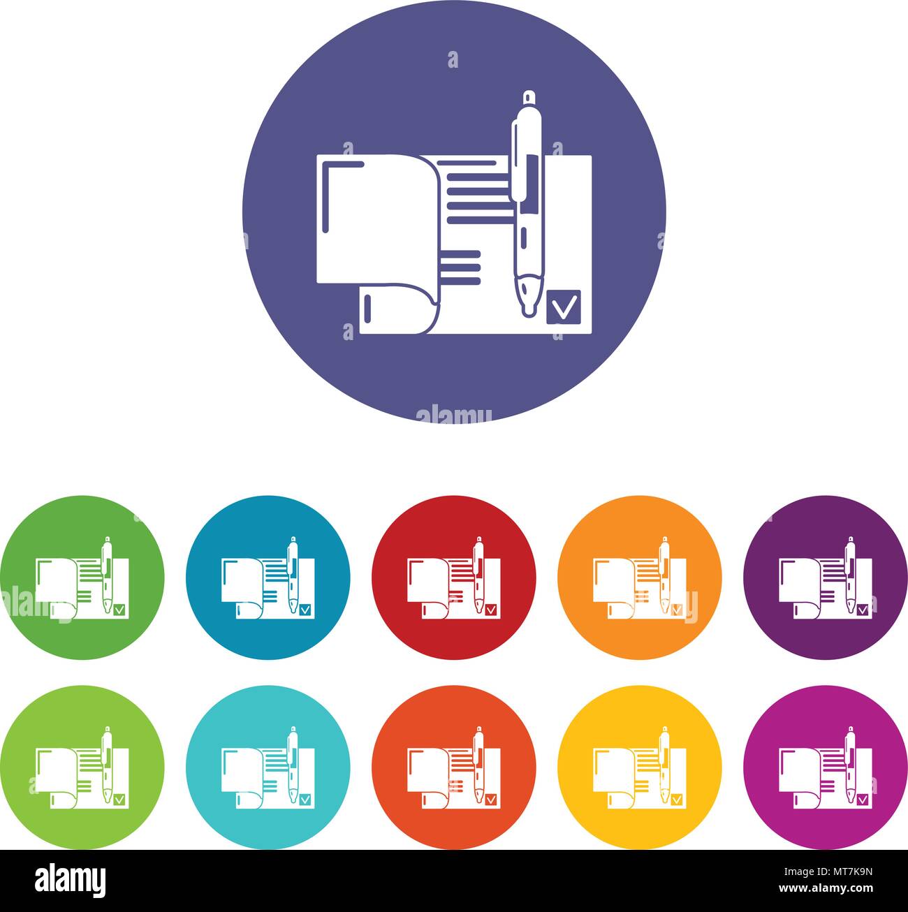 Treaty seal Stock Vector Images - Alamy