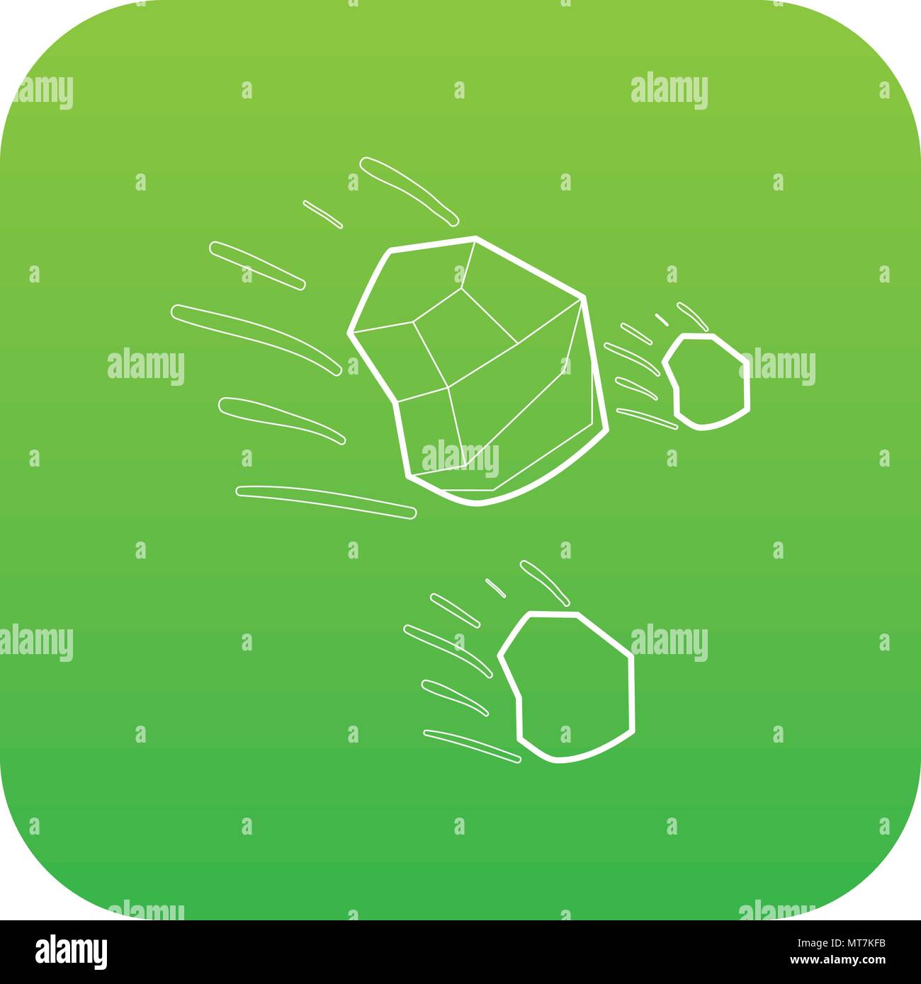 Throwing stone Stock Vector Images - Alamy