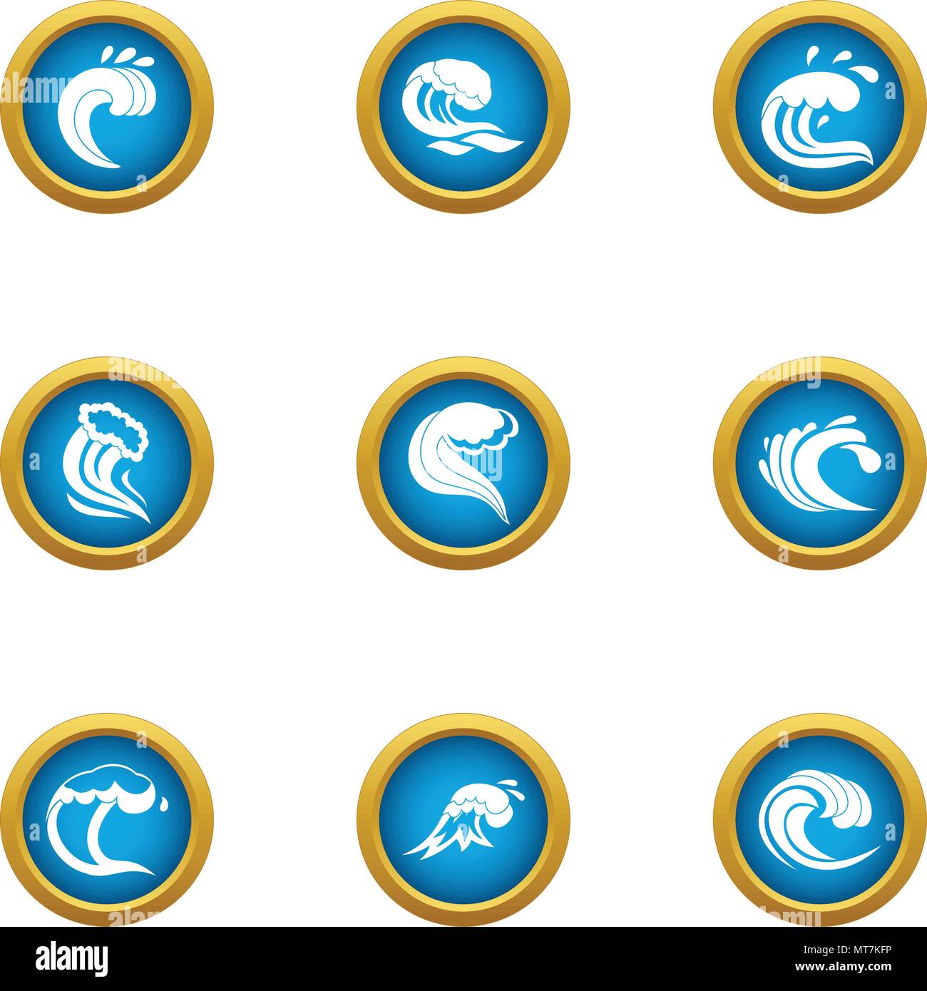 Wave drainage Stock Vector Images - Alamy