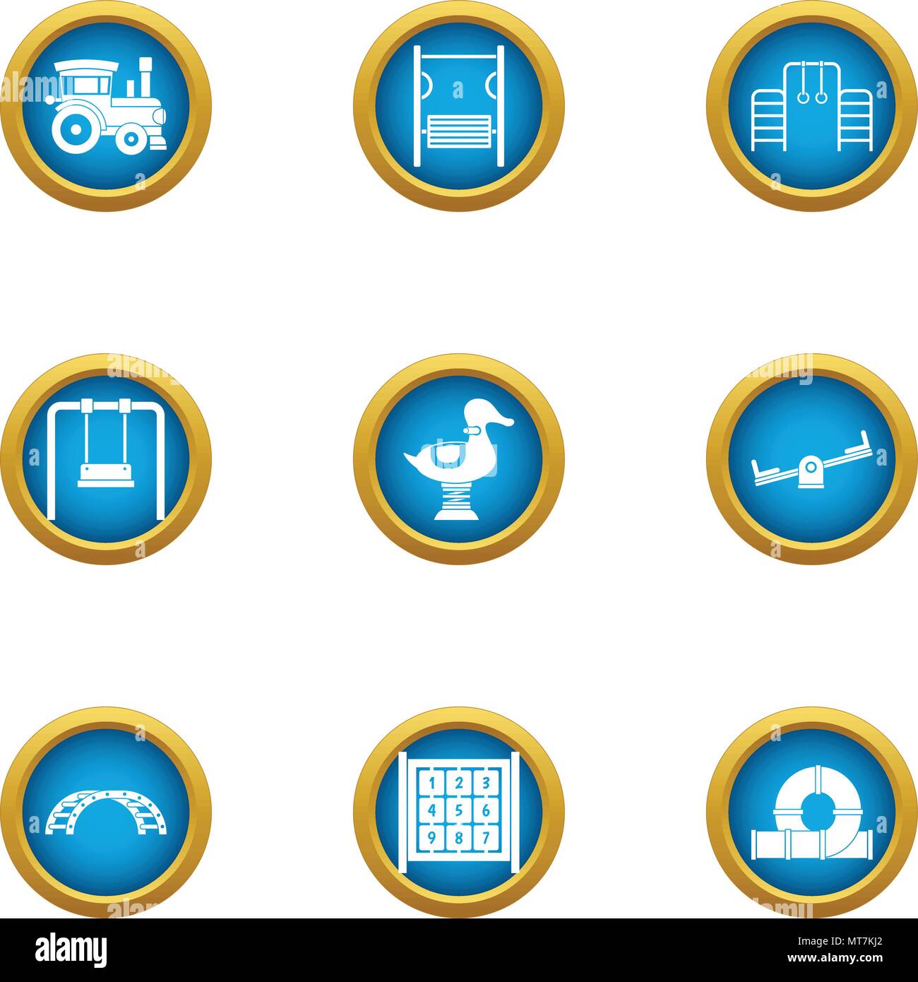 Kid toy town Stock Vector Images - Alamy