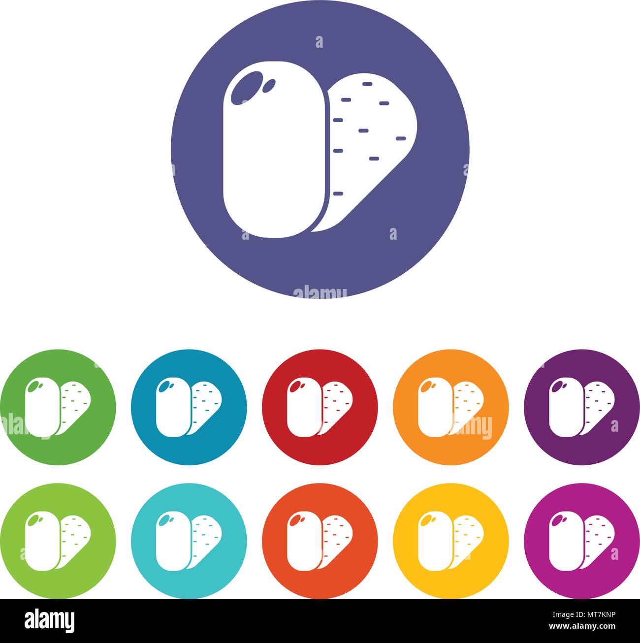 Soap icons set vector color Stock Vector Image & Art - Alamy